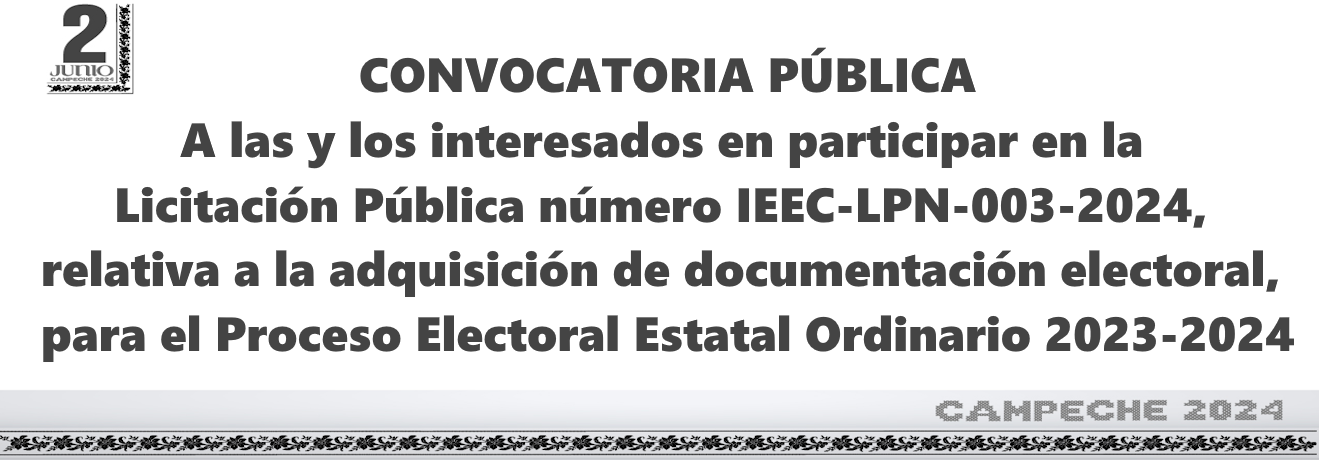 Instituto Electoral del Estado de Campeche
